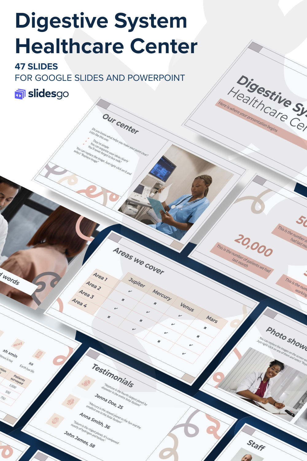 Digestive System Healthcare Center | Google Slides & PPT