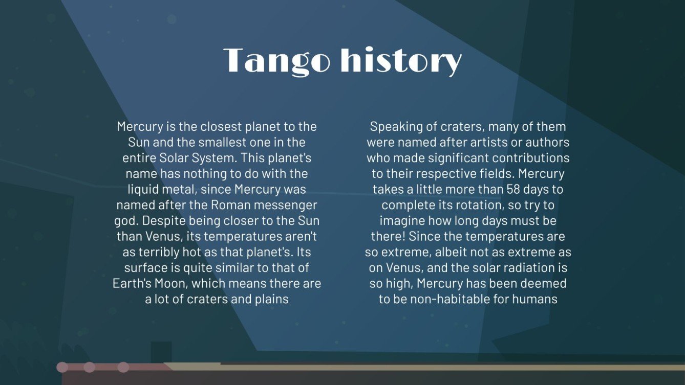 Tango Dance Workshop | Google Slides & PowerPoint