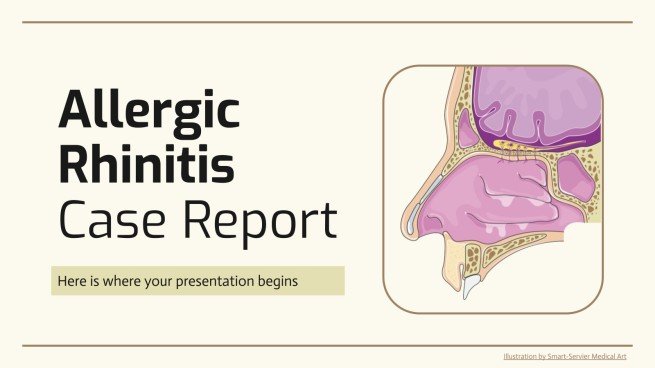 Informe de caso de rinitis alérgica | Google Slides y PPT