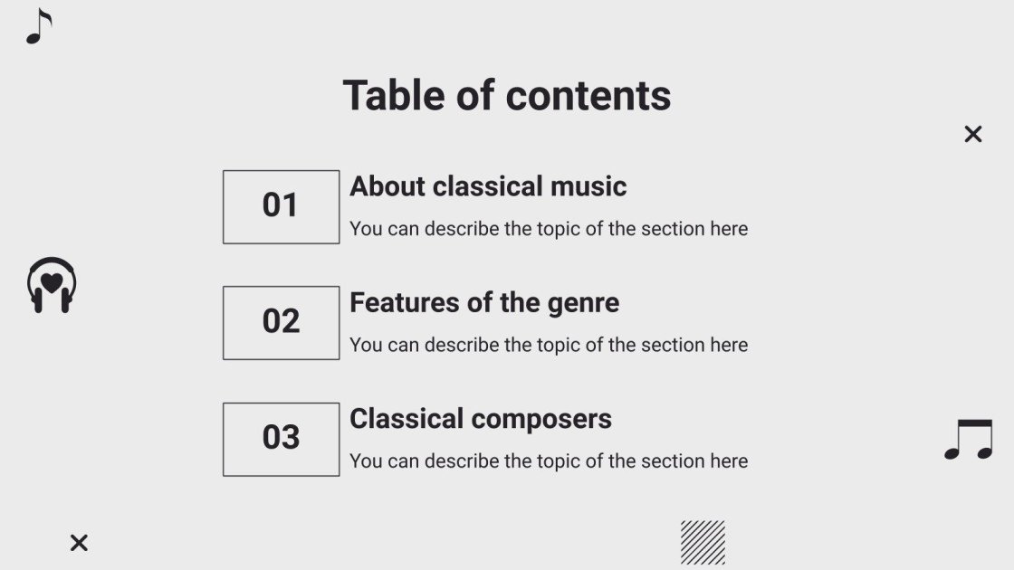 Music Lesson: Classical Music Composers | Google Slides