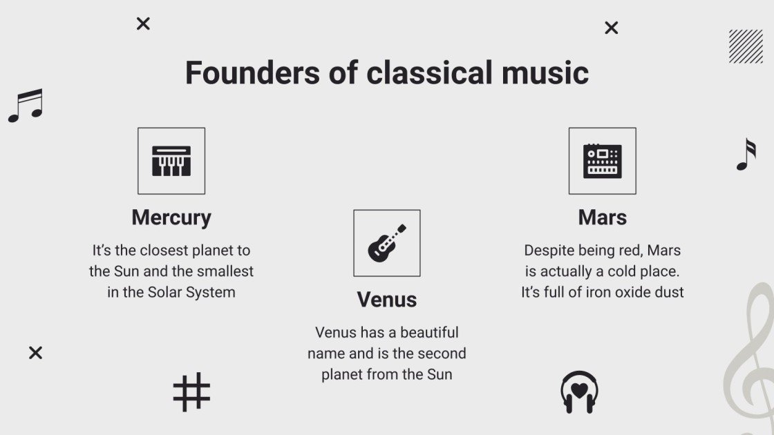 Music Lesson: Classical Music Composers | Google Slides
