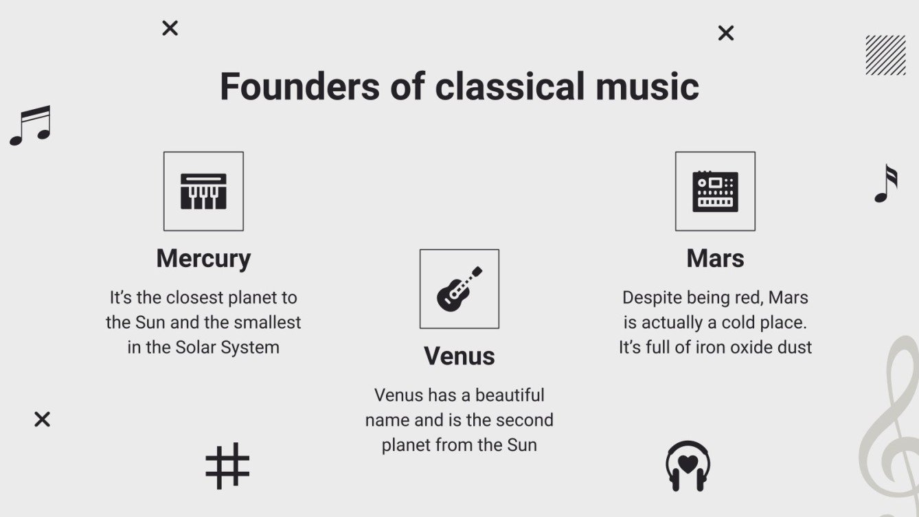 Music Lesson: Classical Music Composers | Google Slides