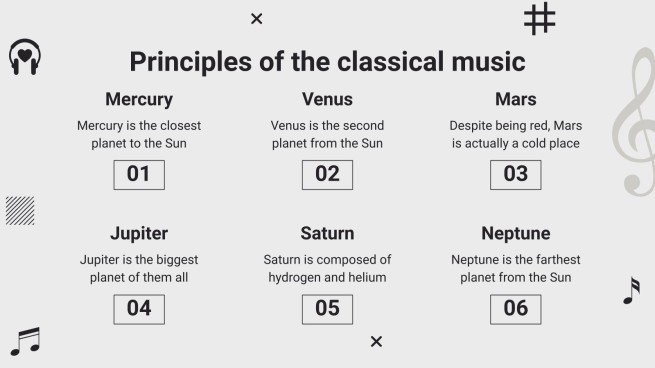 Music Lesson: Classical Music Composers | Google Slides