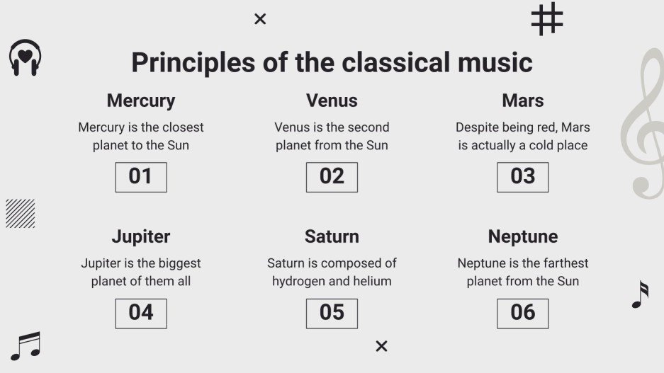 Music Lesson: Classical Music Composers | Google Slides