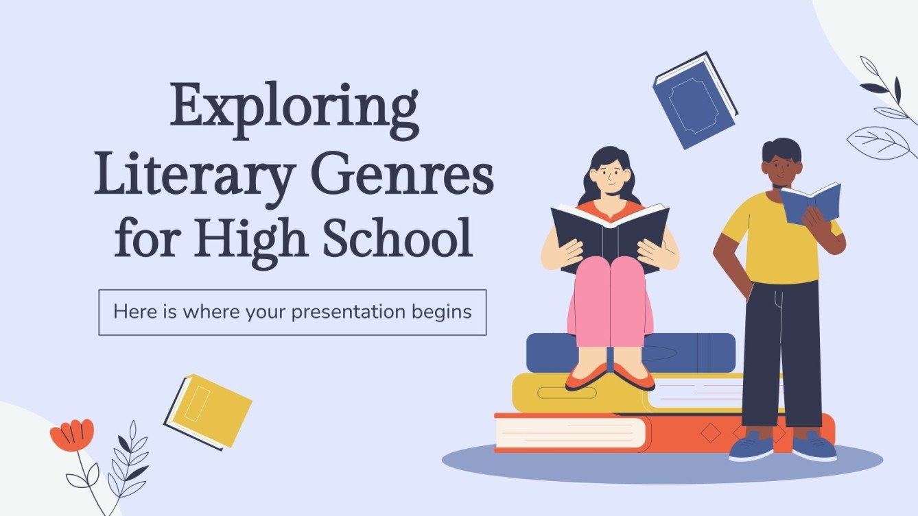 Exploring Literary Genres for High School | Google Slides