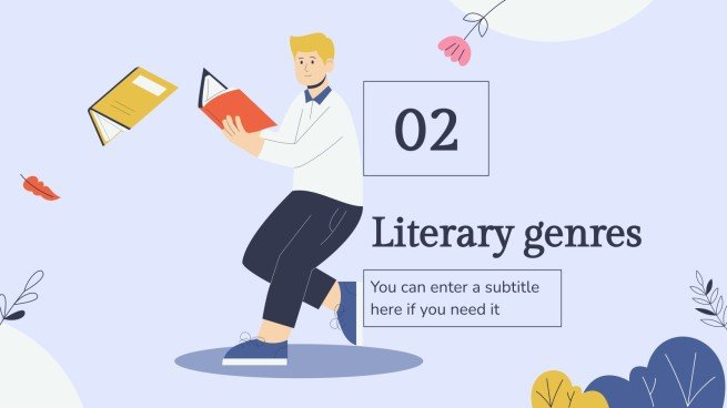 Exploring Literary Genres for High School | Google Slides
