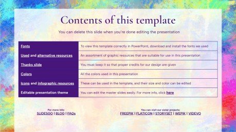 Abstract Messy Theme | Google Slides & PowerPoint