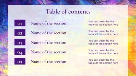 Abstract Messy Theme | Google Slides & PowerPoint