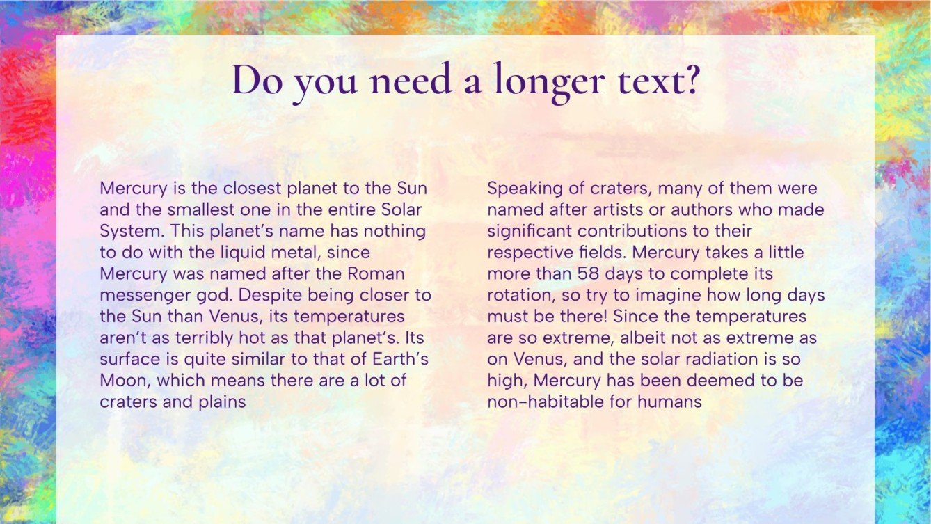 Abstract Messy Theme | Google Slides & PowerPoint