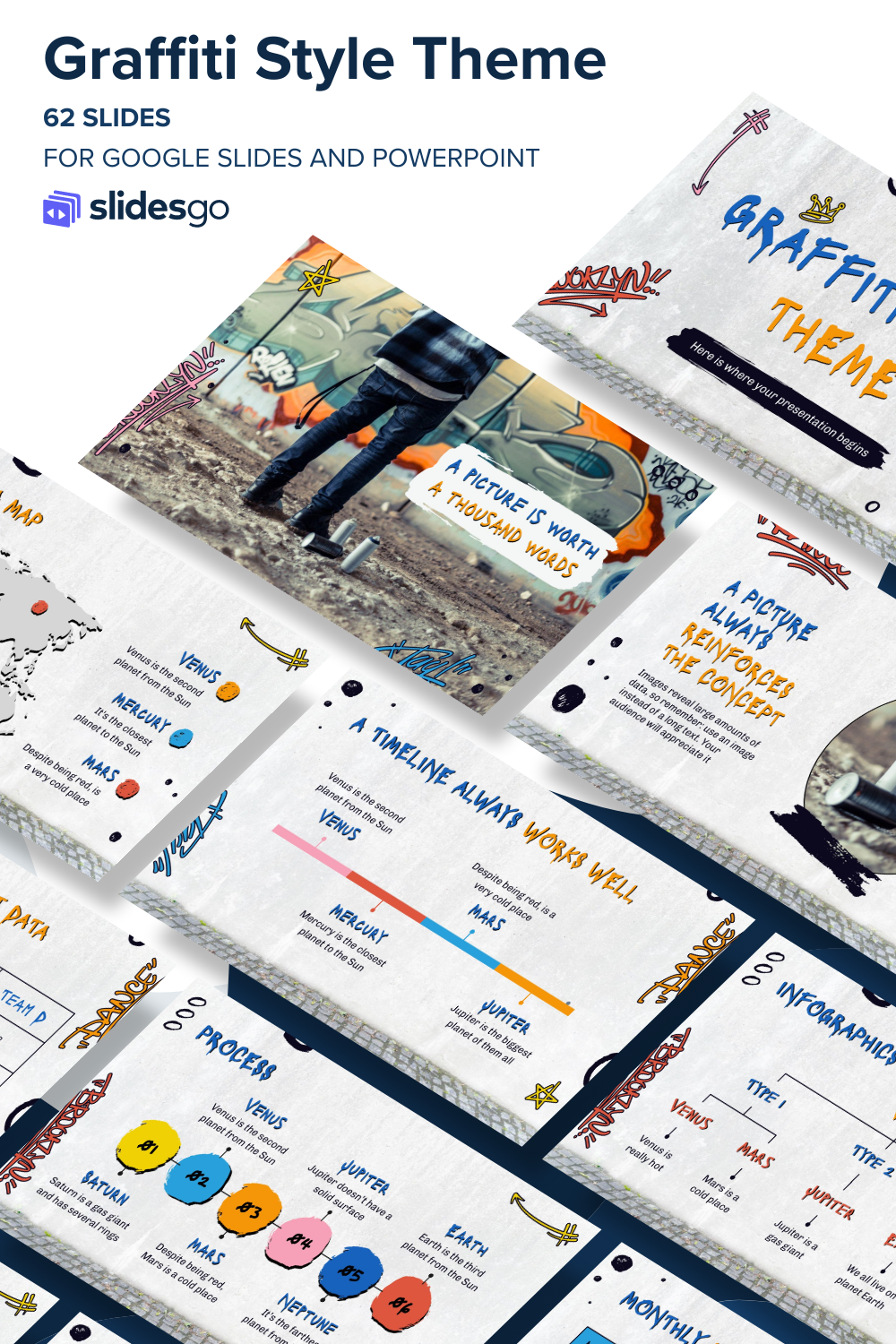 Graffiti Style Theme | Google Slides & PowerPoint