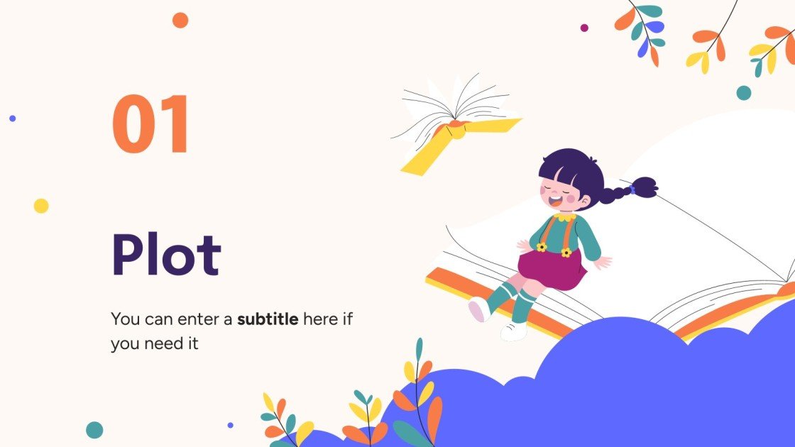 Middle School: Elements of Storytelling | Google Slides