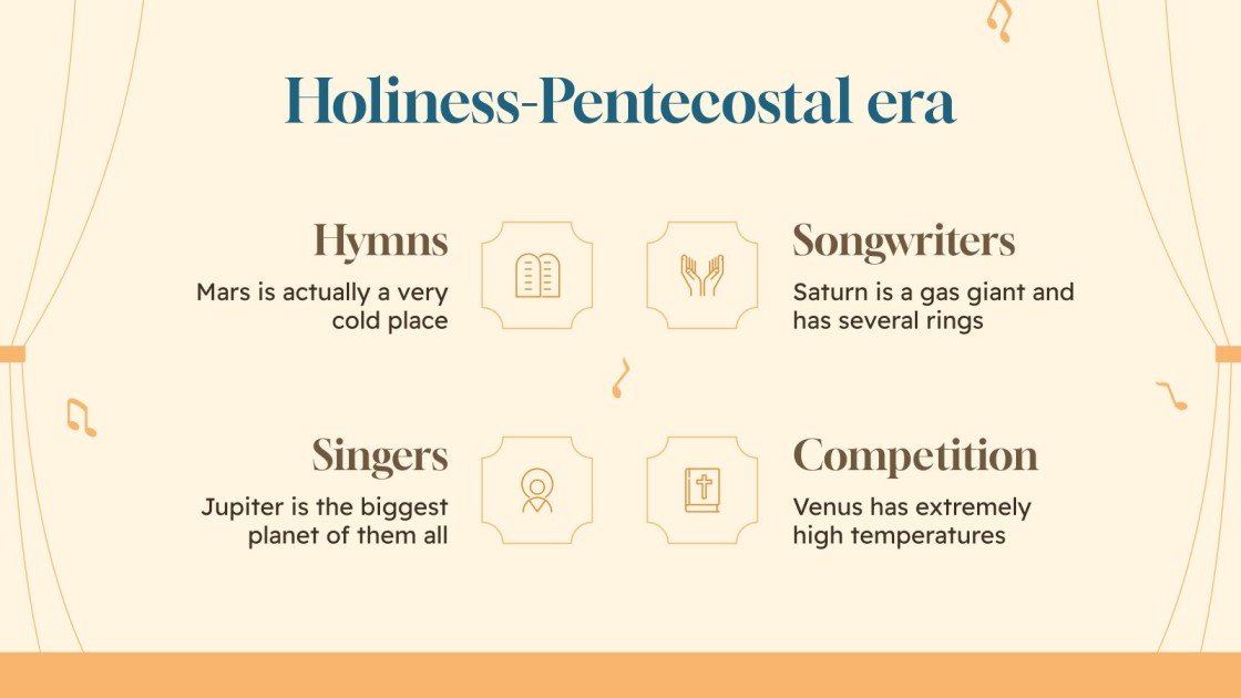 Tudo sobre música gospel | Google Slides e PowerPoint