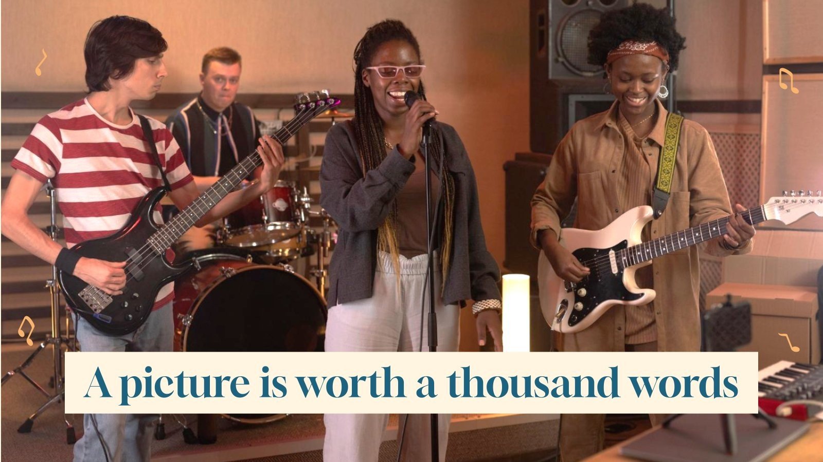 Tudo sobre música gospel | Google Slides e PowerPoint