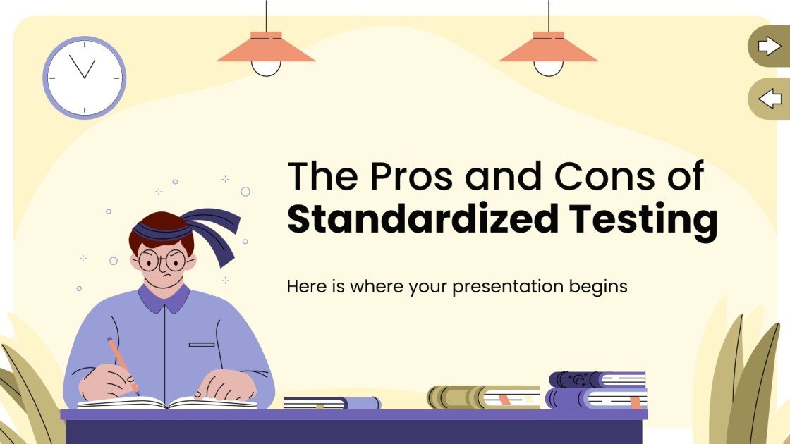 The Pros and Cons of Standardized Testing | Google Slides