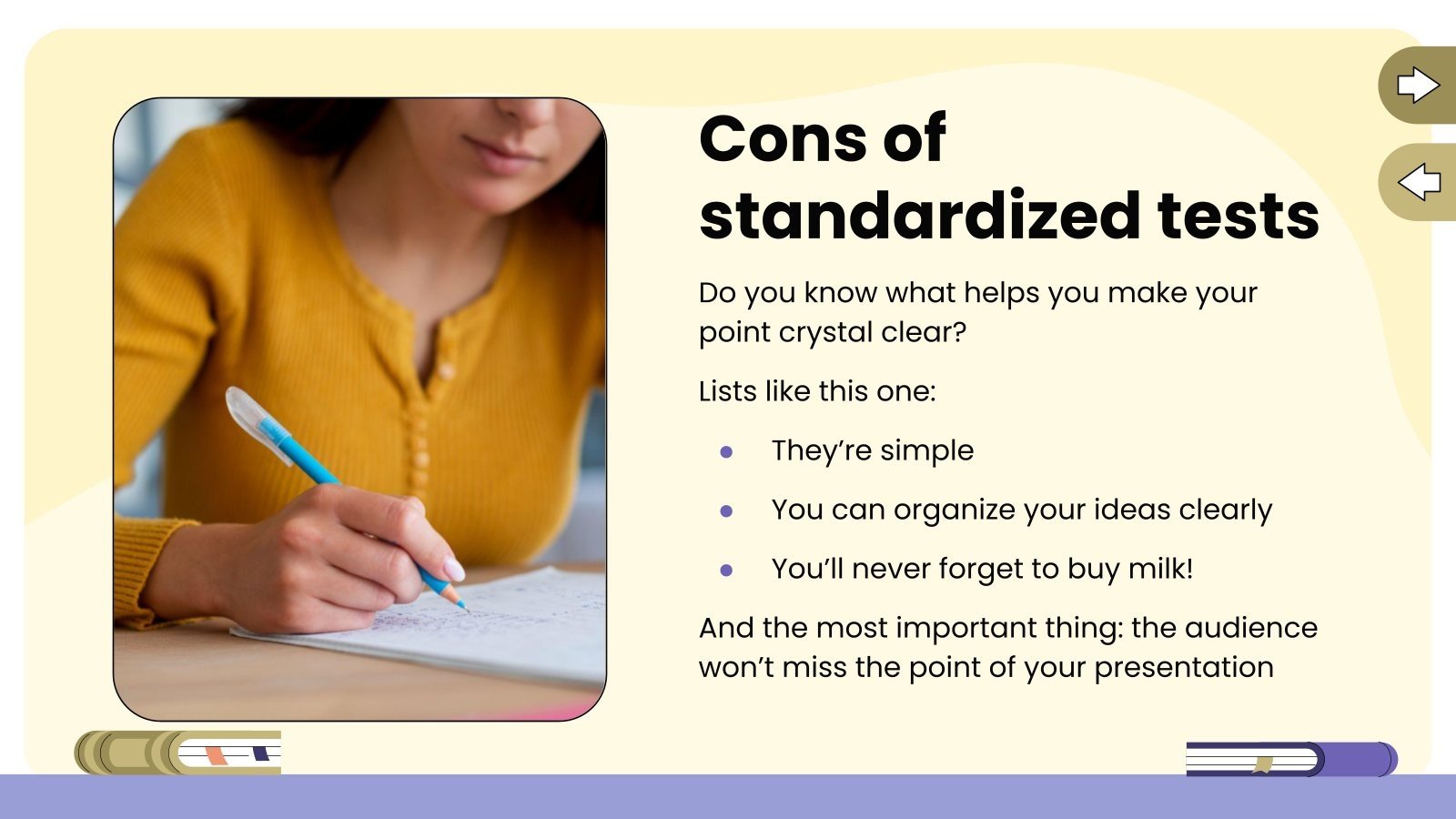 The Pros and Cons of Standardized Testing | Google Slides