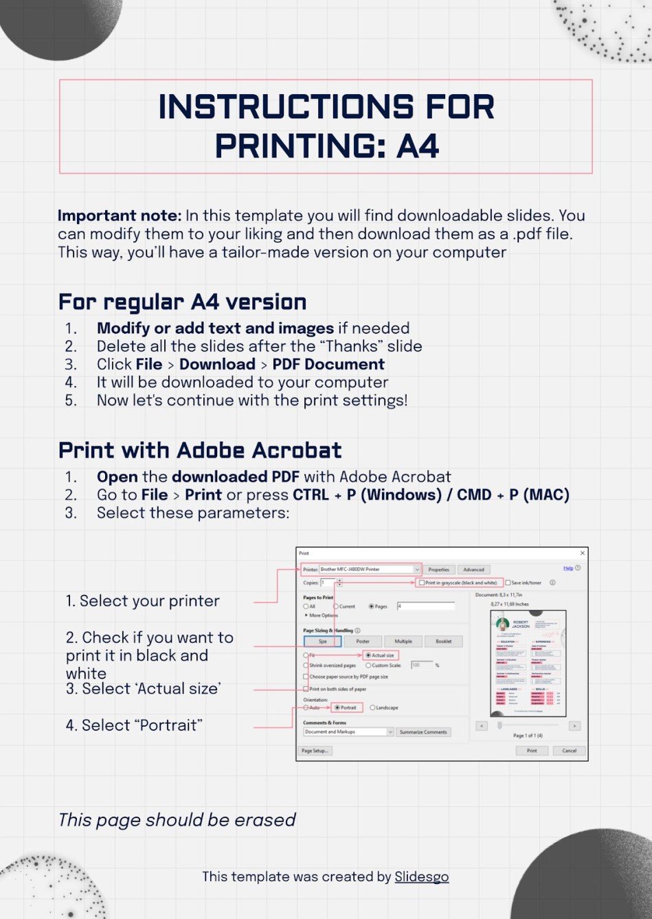 Physics Teacher Printable CV | Google Slides & PowerPoint
