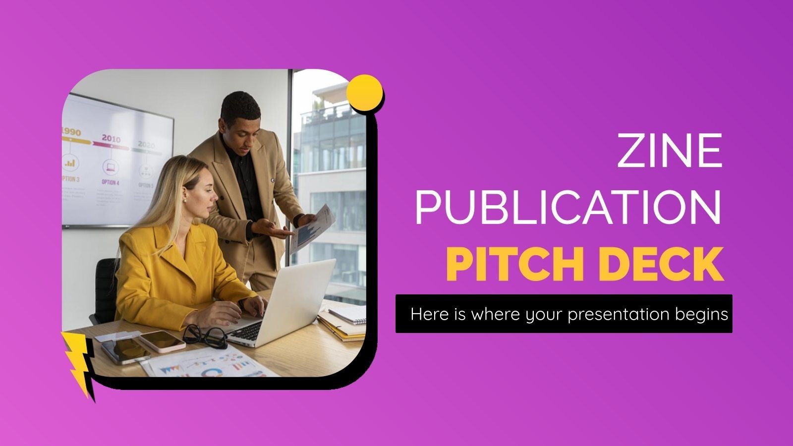 Free templates about Magazines for Google Slides & PowerPoint