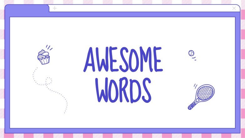 Webys Cute Interface Style Introducing Myself - My First Day