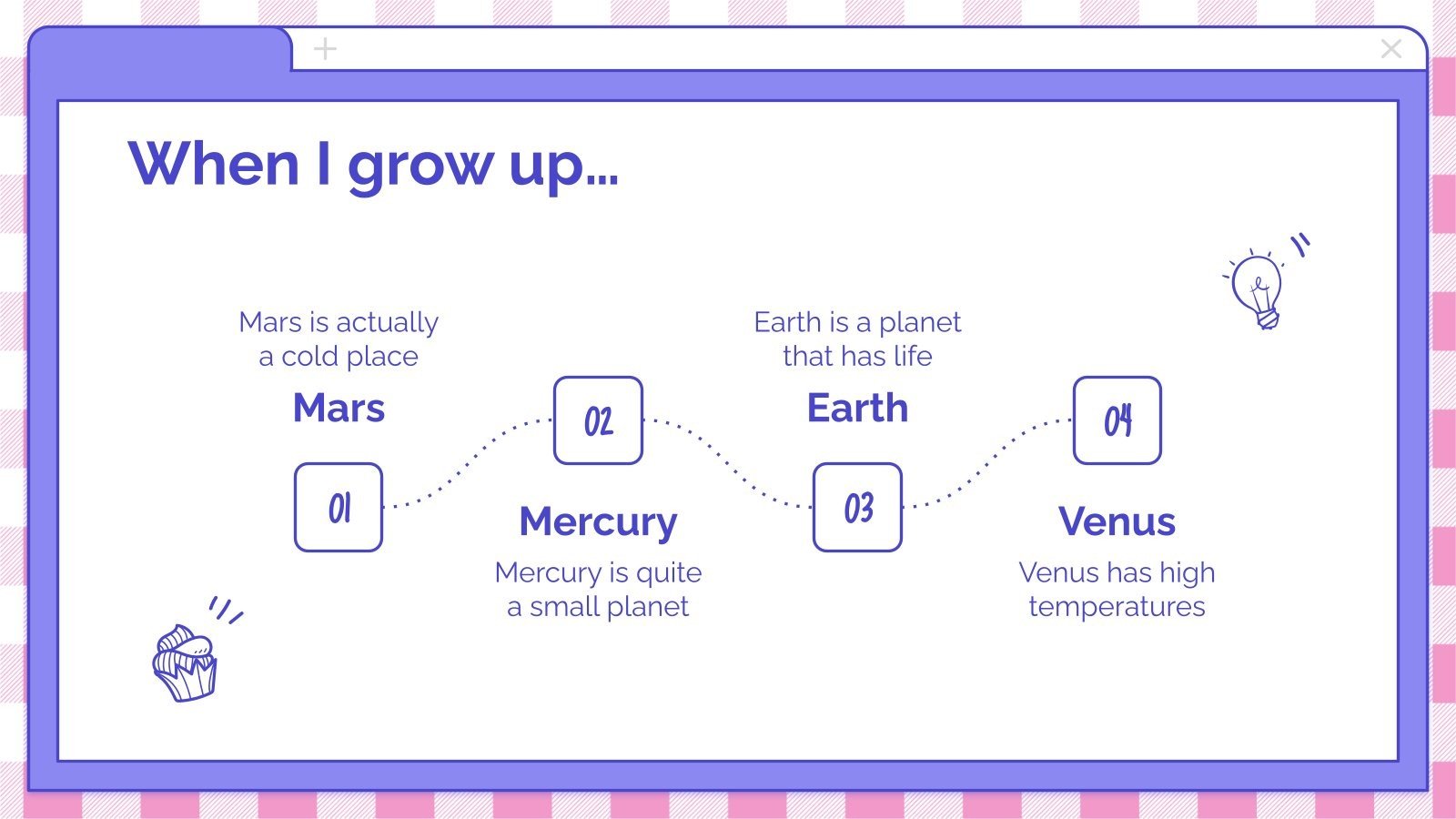 Webys Cute Interface Style Subject Presentation