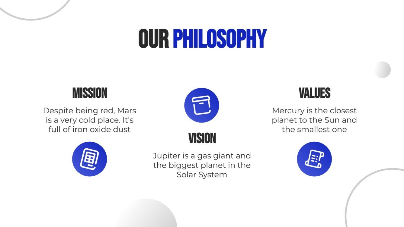 Online Tech Shop Company Profile | Google Slides & PPT