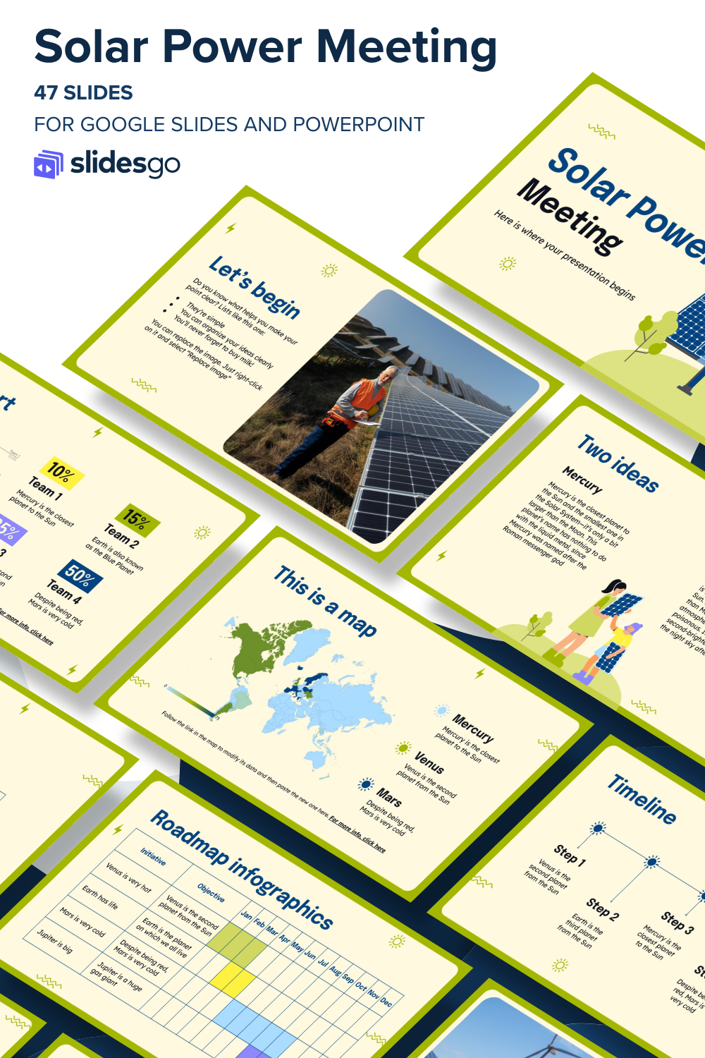 Solar Power Meeting | Google Slides & PowerPoint