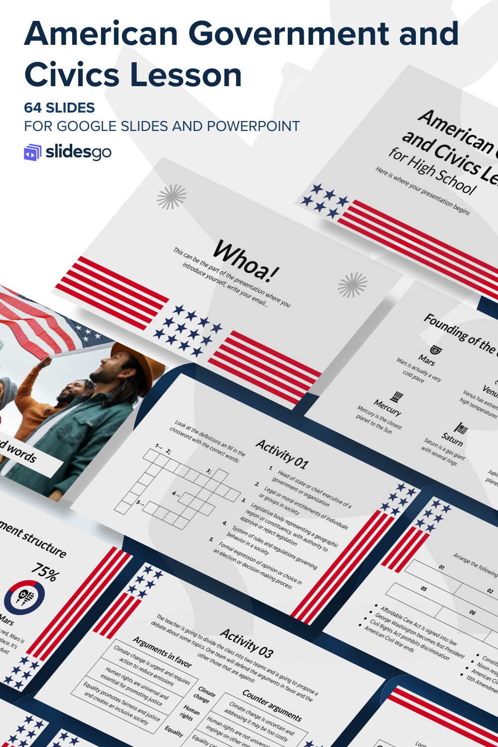 American Government and Civics Lesson for High School