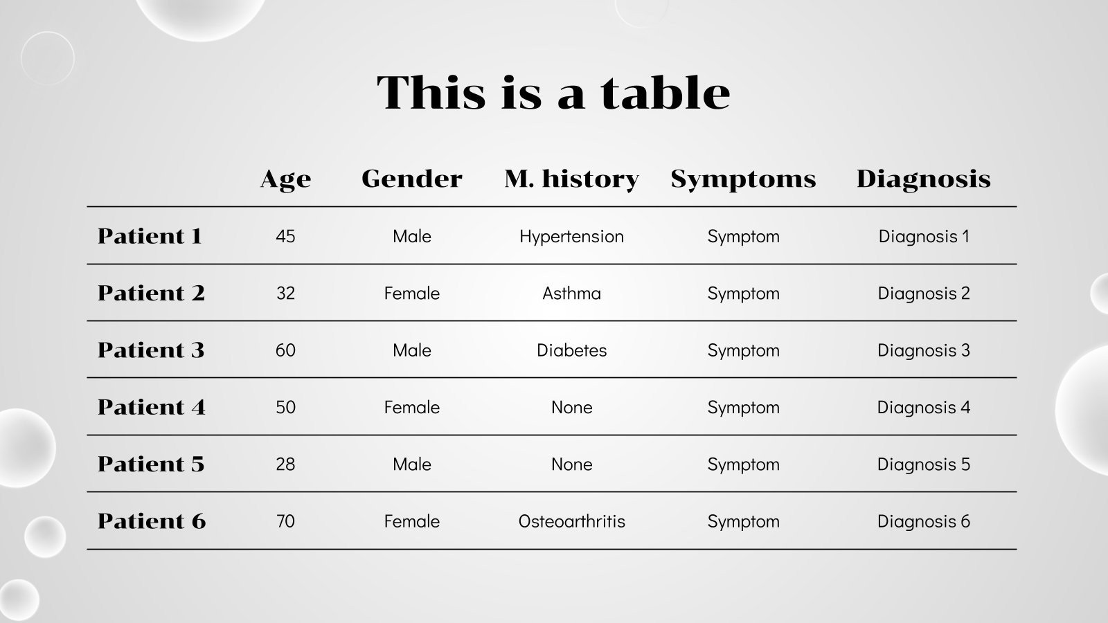 Snow Blindness Case Report | Google Slides & PowerPoint