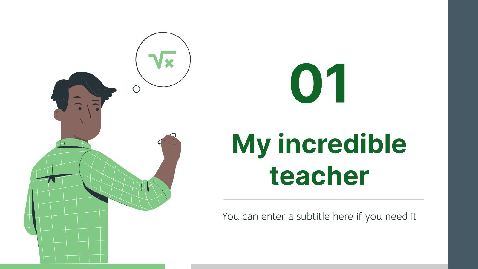 All About My Teacher! | Google Slides & PPT