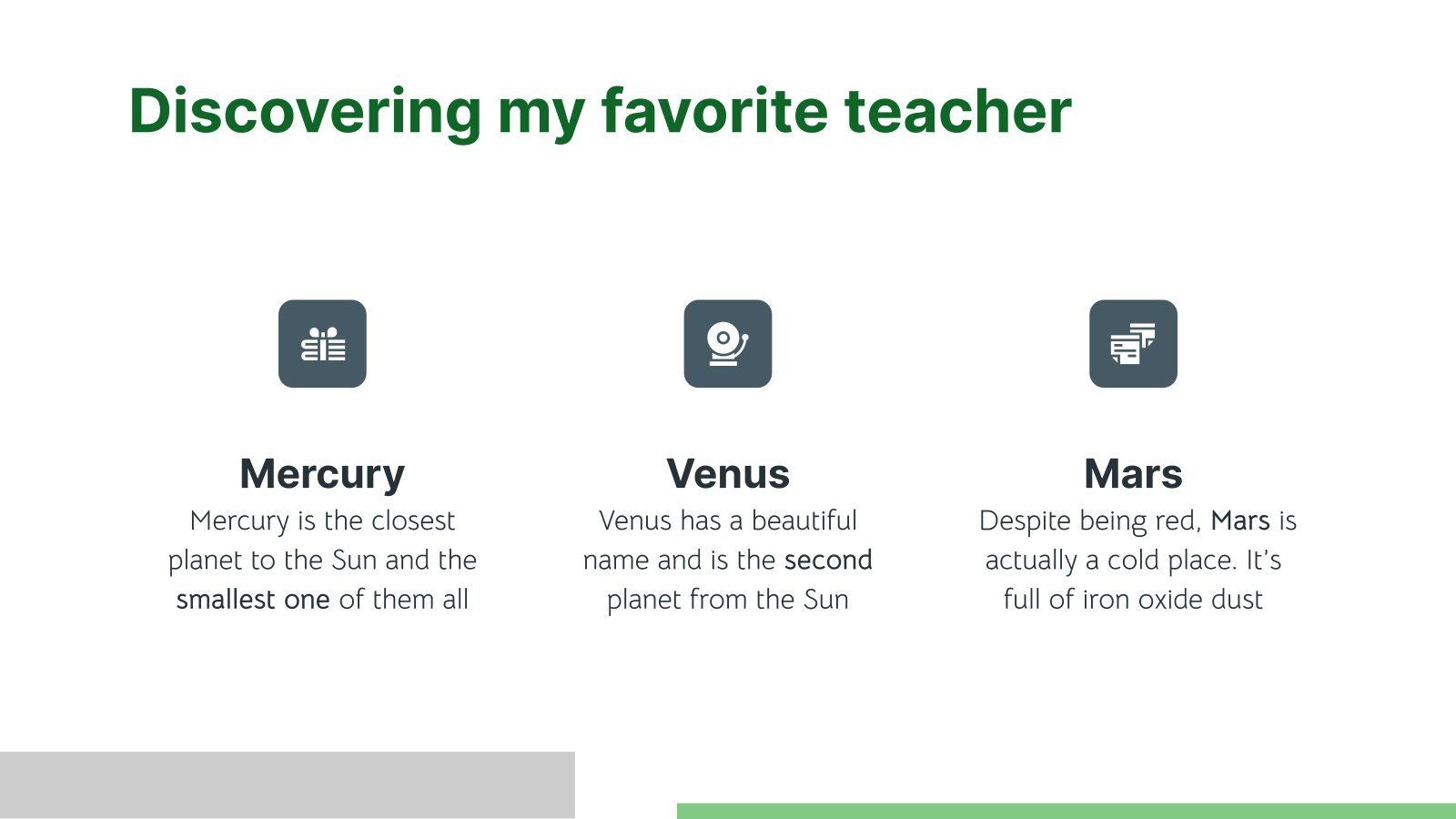 All About My Teacher! | Google Slides & PPT