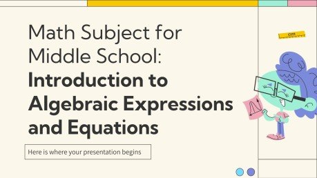 Algebra: Variables, Expressions, and Equations