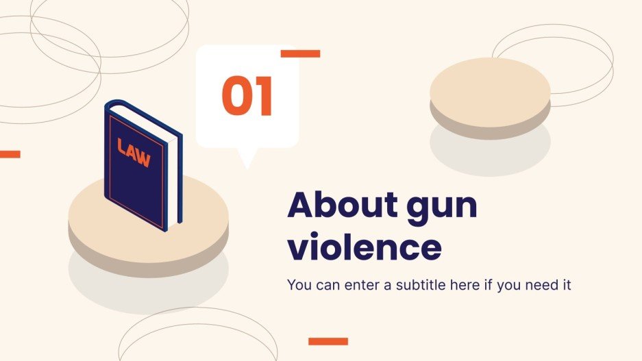 Preventing Violence Through Gun Control Laws | Google Slides