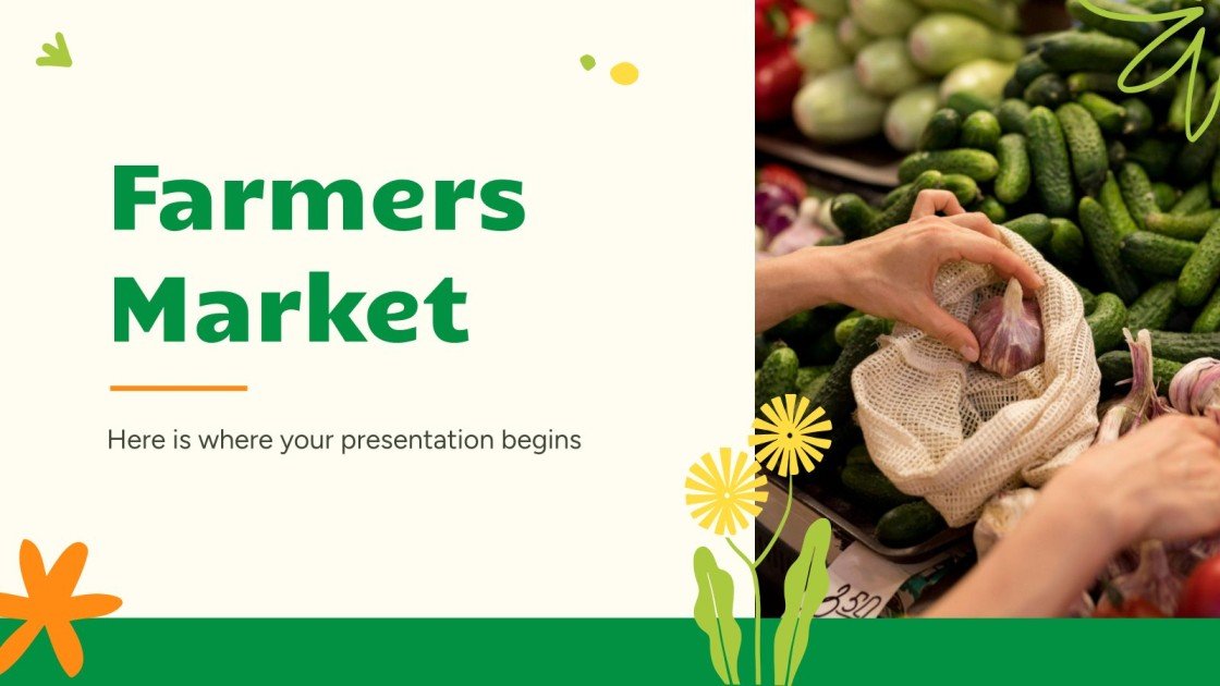 Farmers Market | Google Slides & PowerPoint template