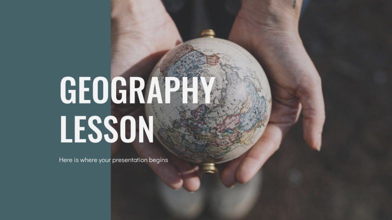 Geography Lesson Google Slides and PowerPoint Template
