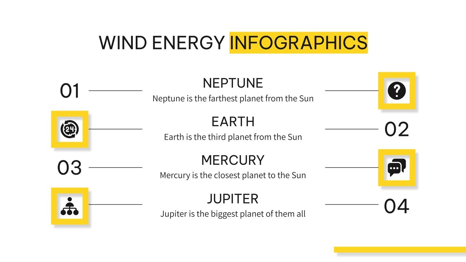 Wind Energy Implementation Project Proposal Infographics
