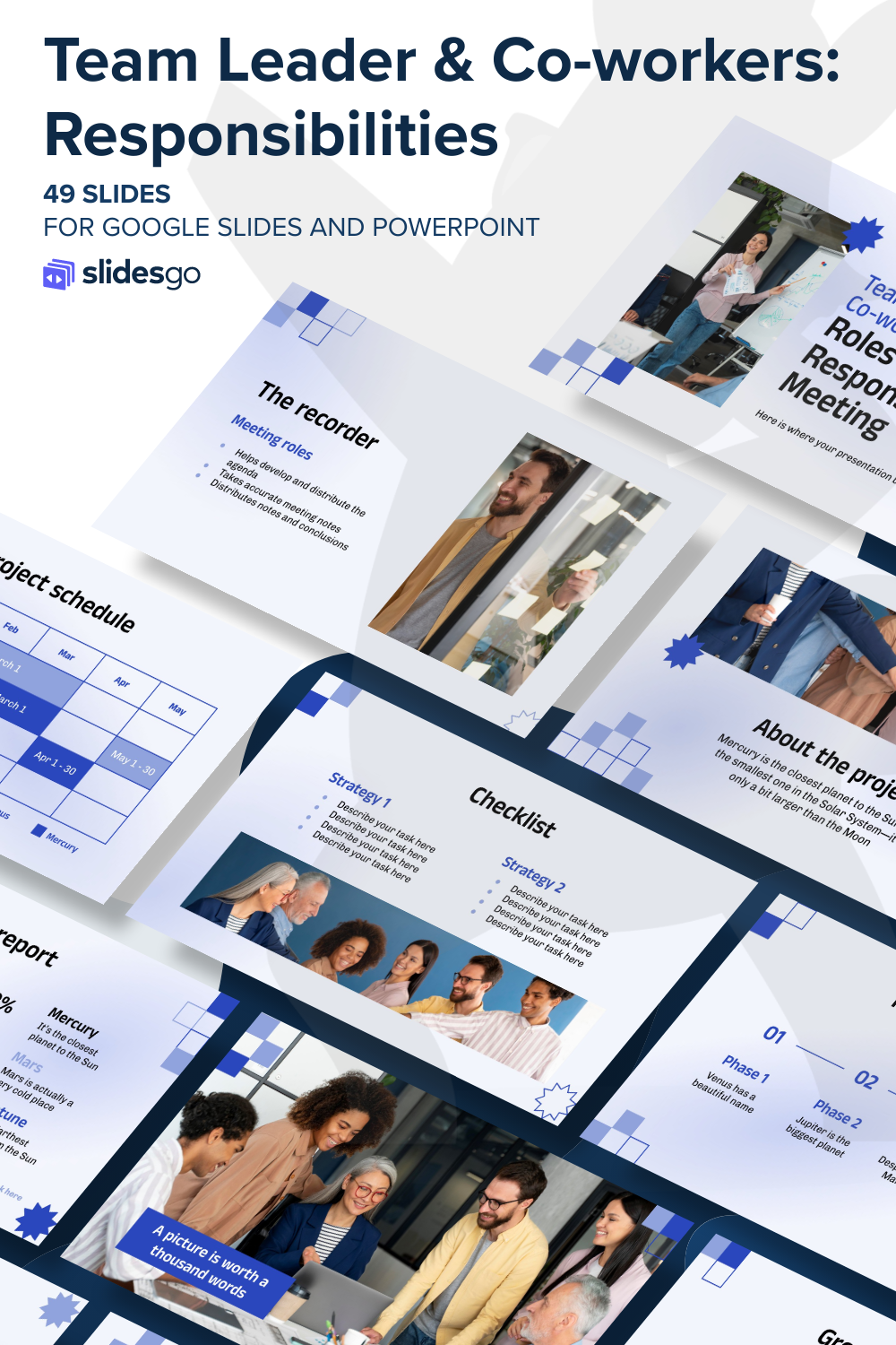 Roles and Responsibilities Meeting | Google Slides & PPT