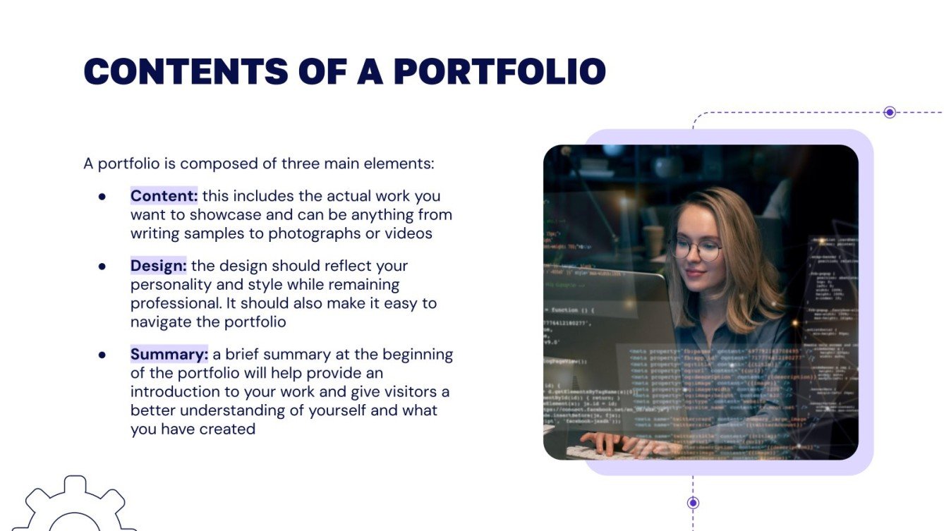 Software Engineer Portfolio | Google Slides & PowerPoint
