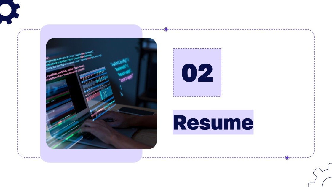 Software Engineer Portfolio | Google Slides & PowerPoint