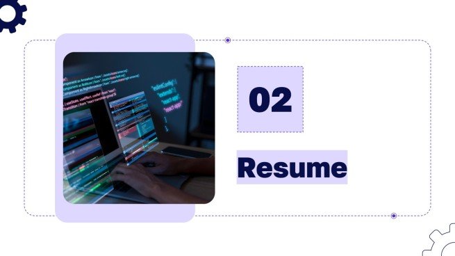 Software Engineer Portfolio | Google Slides & PowerPoint