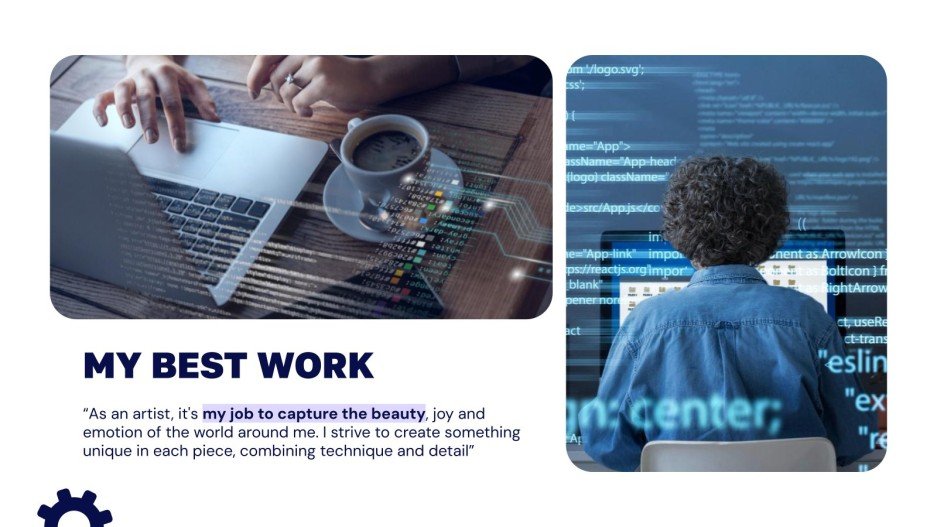 Software Engineer Portfolio | Google Slides & PowerPoint