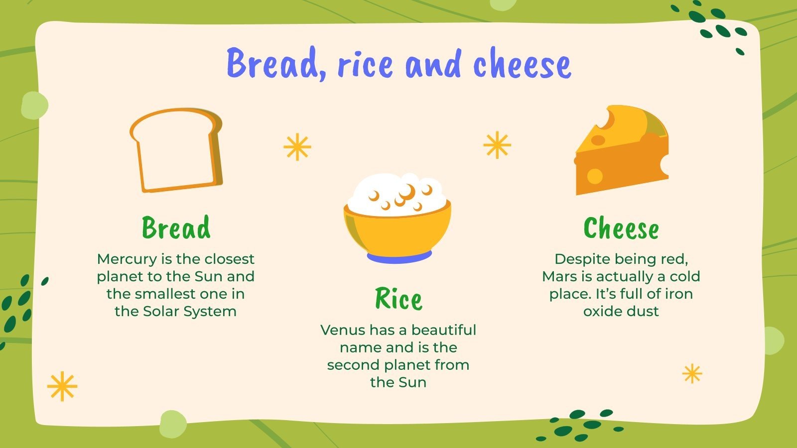 Lesson for Elementary to Celebrate Global Food Day
