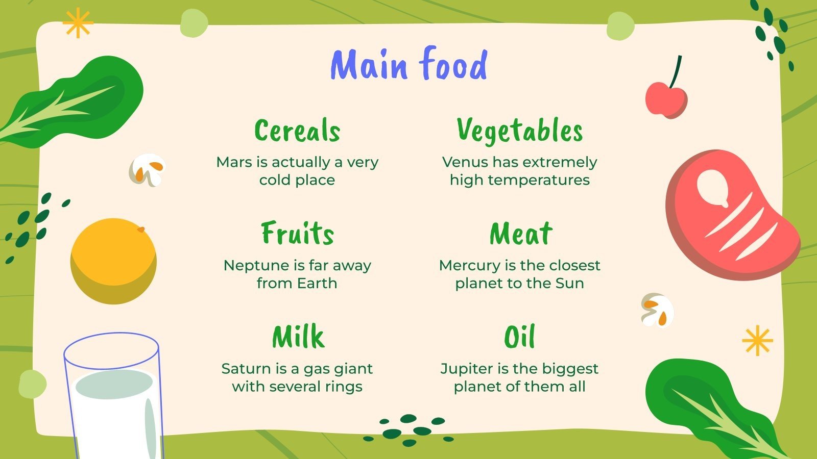 Lesson for Elementary to Celebrate Global Food Day