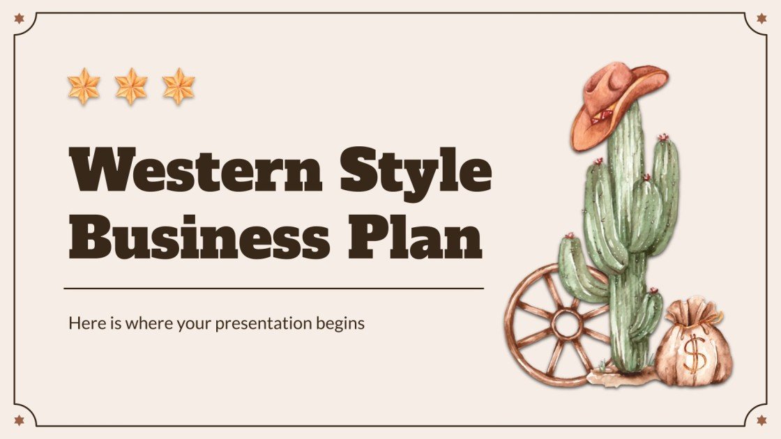 Free Western templates for Google Slides and PowerPoint