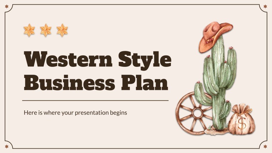 Free Western templates for Google Slides and PowerPoint