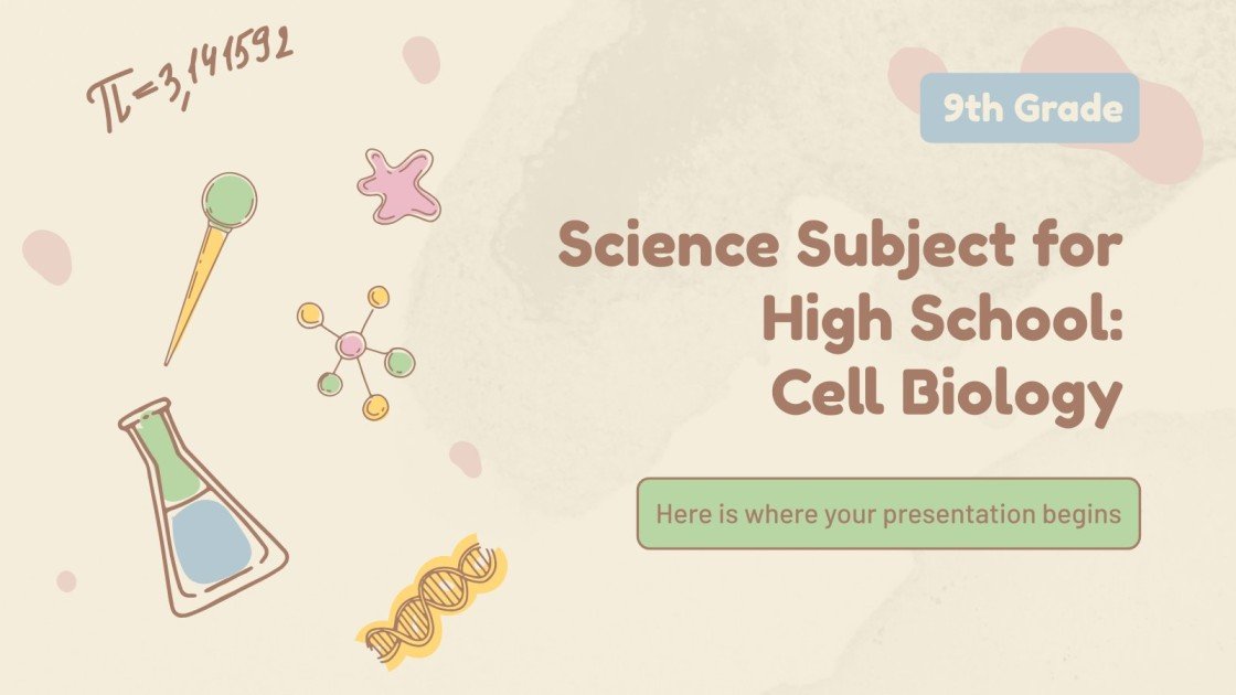 Free Google Slides & PowerPoint templates about cells