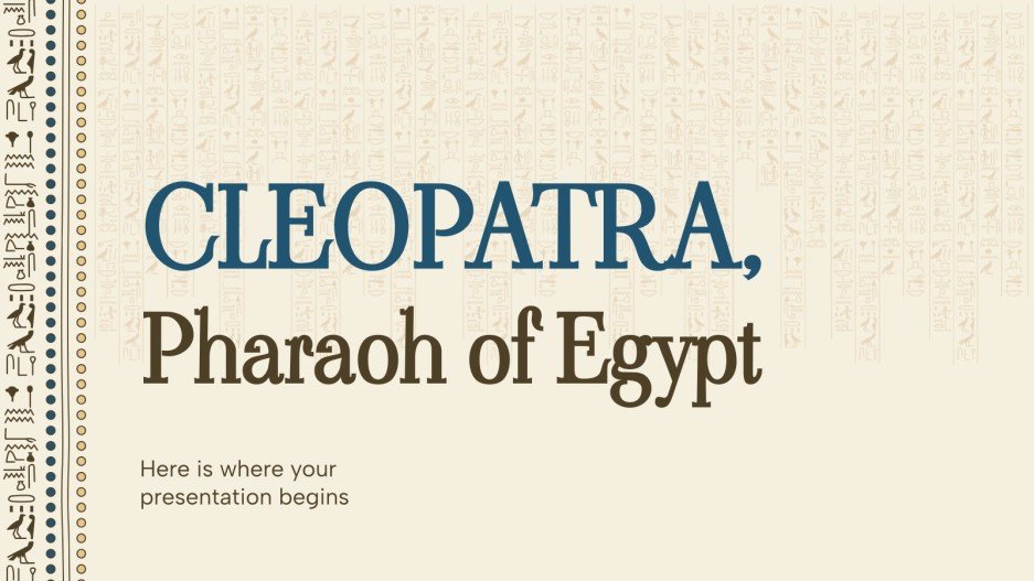 Free Google Slides & PowerPoint templates about Egypt
