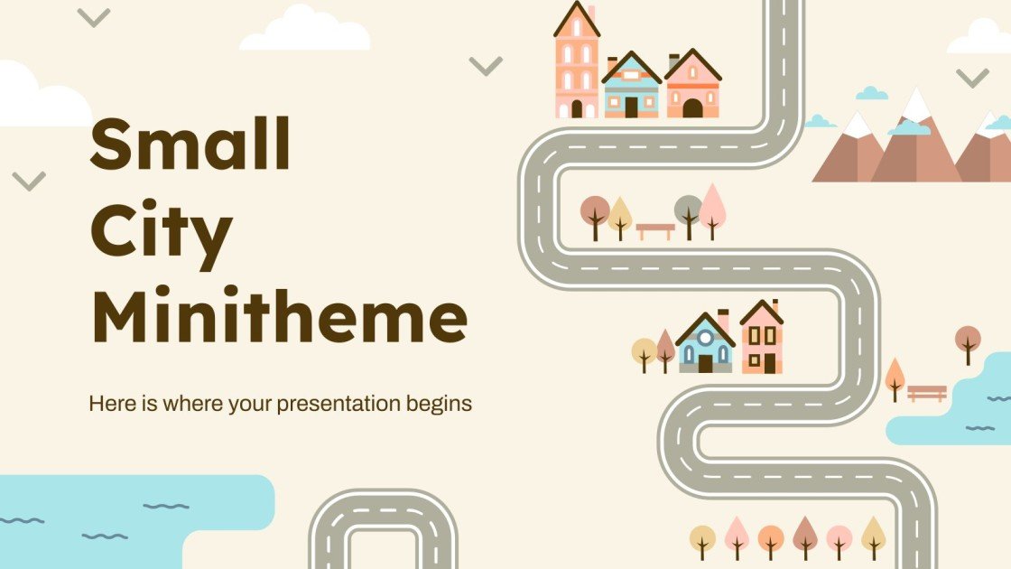 Plantillas gratis de Ciudad para Google Slides y PowerPoint