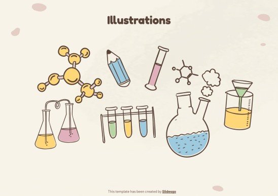Kimok Science Doodles Style Illustration/Icon Pack