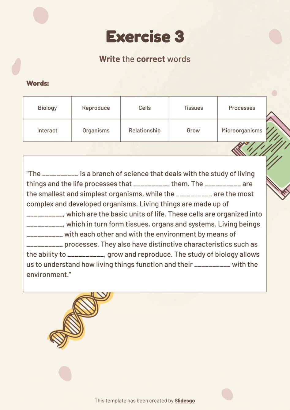 Kimok Science Doodles Style Worksheet - Daily Learning: STEM
