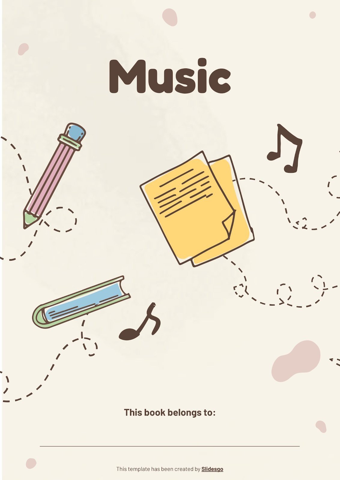 Kimok Science Doodles Style Binders/Covers