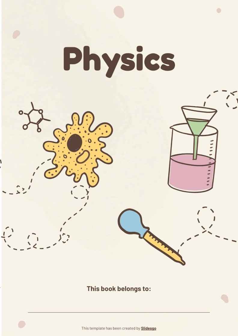 Kimok Science Doodles Style Binders/Covers